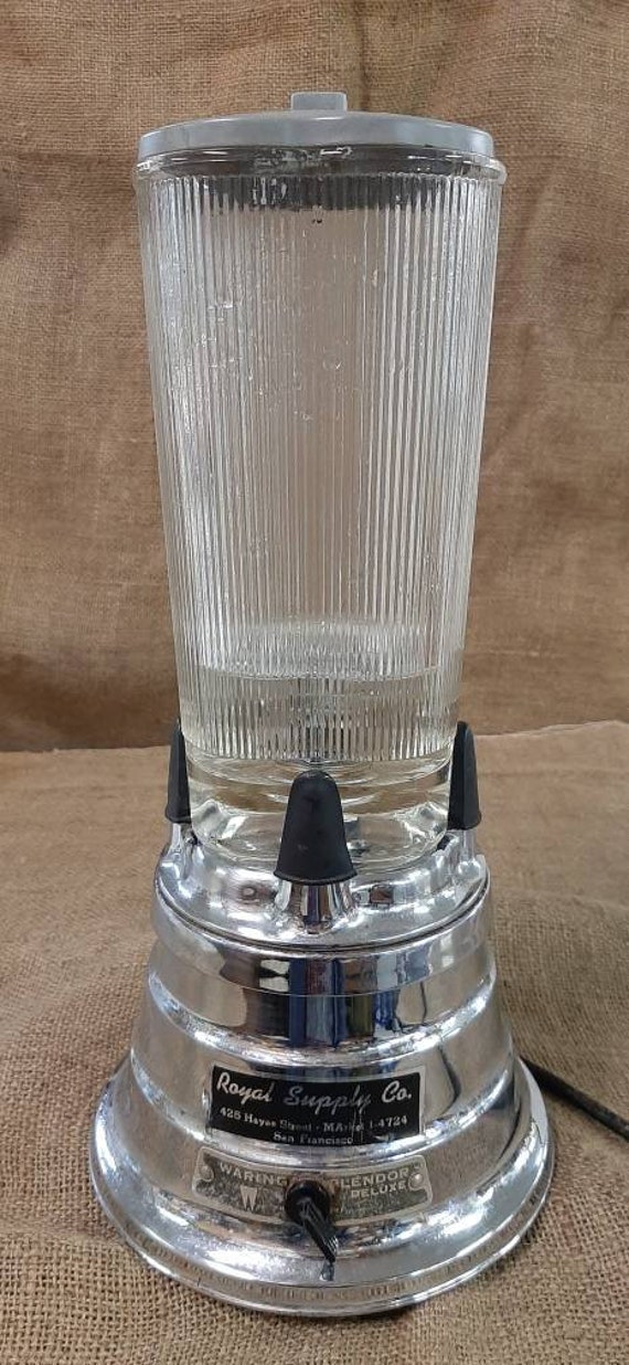 Vintage 1940's Waring 2 speed Blender Deluxe Model 702B | Etsy