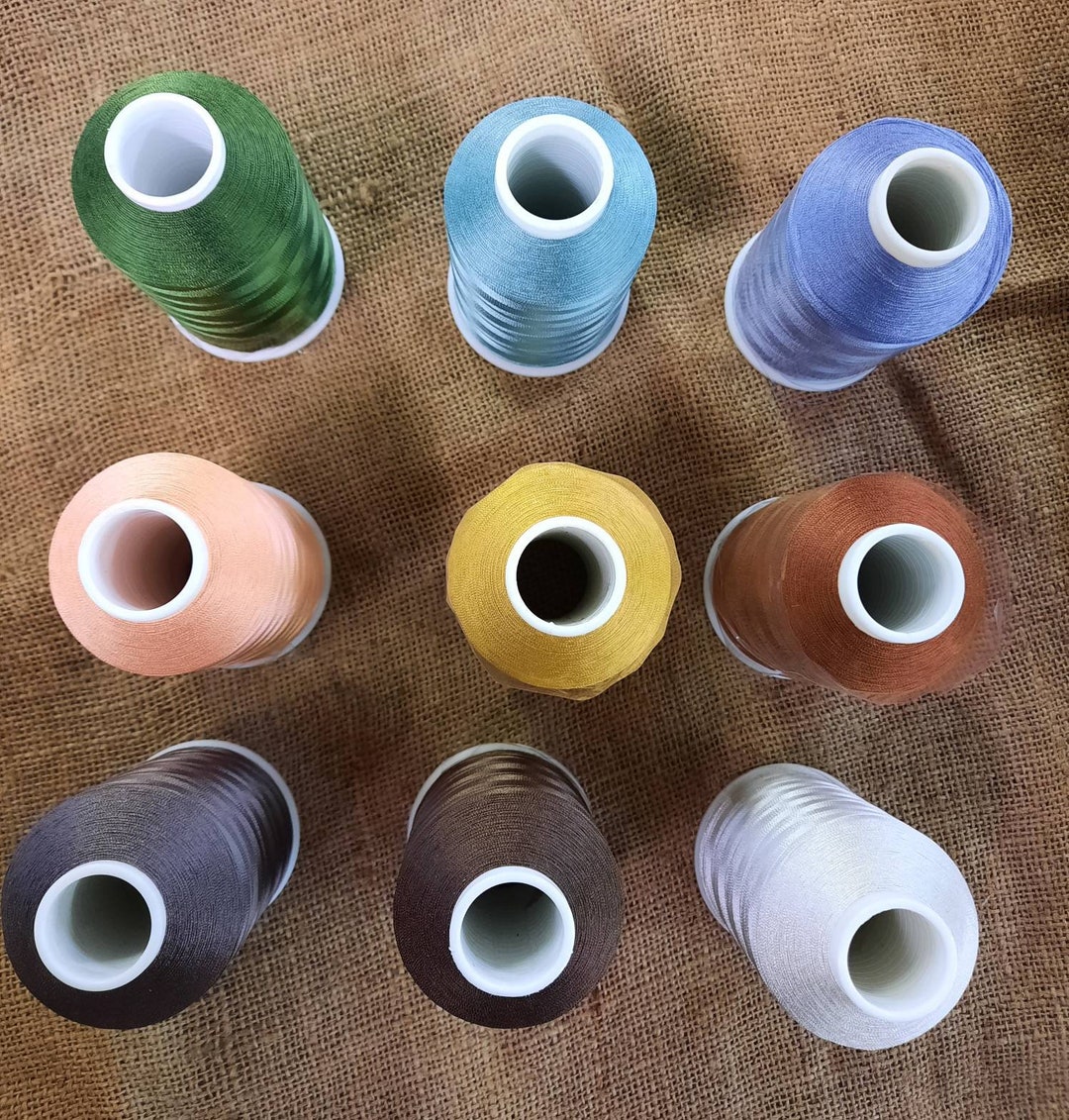 9 Spools of Gunold Embroidery Thread - Etsy