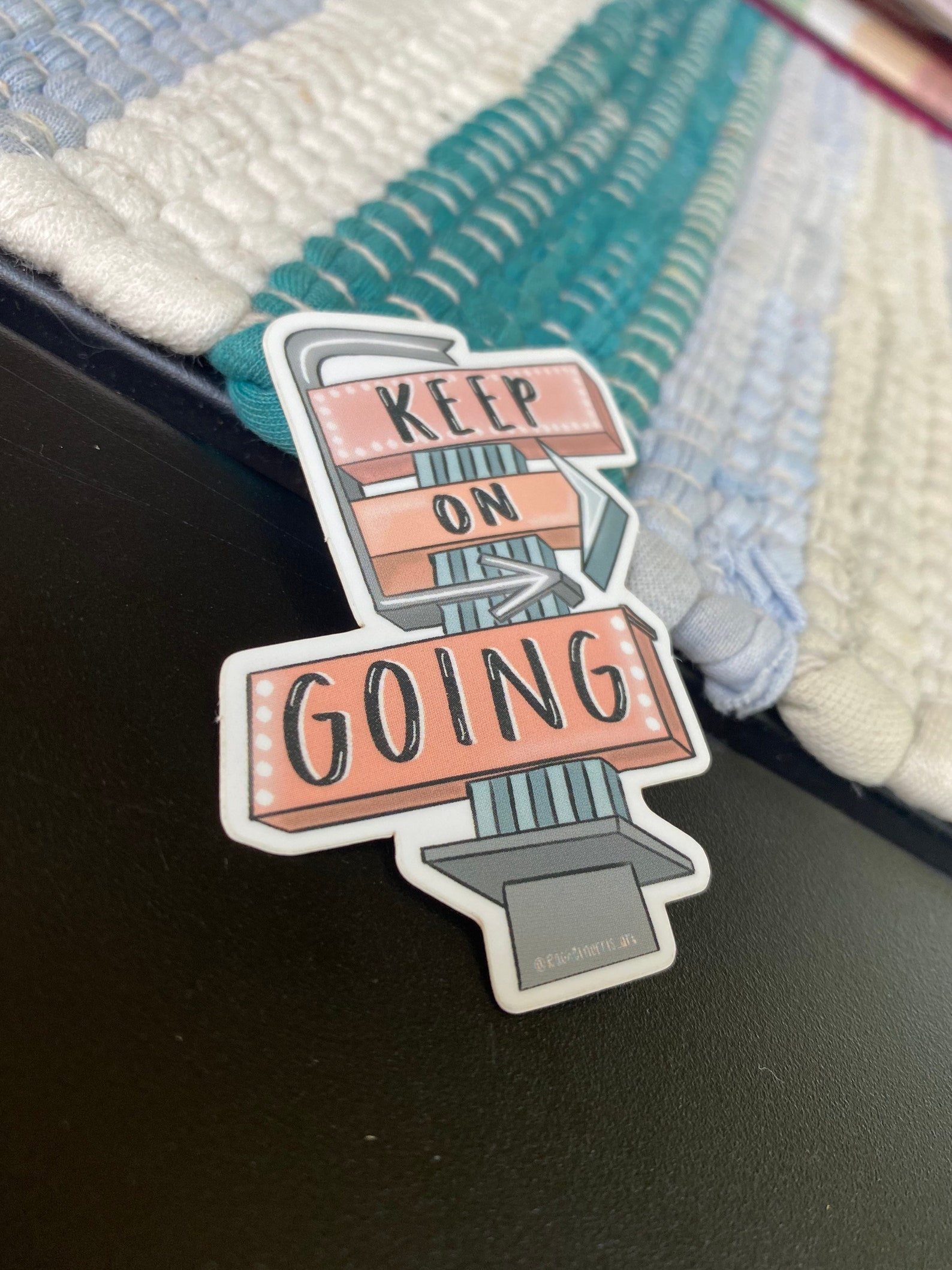 Keep On Going Sticker Laptop Sticker Smartphone Aufkleber | Etsy