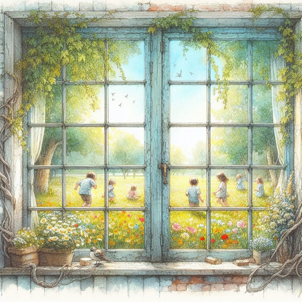 16 Beautiful Window Scene, Cards, Twinkie Moon, Crafts, Digital ...