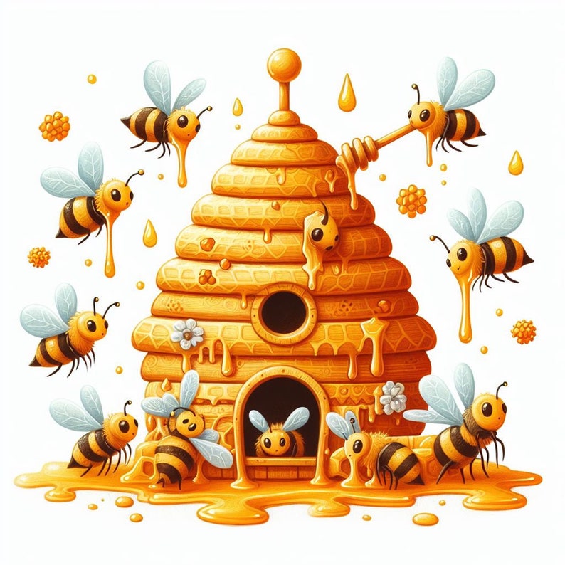 Darling Beehive, Bees Included, Twinkie Moon - Etsy