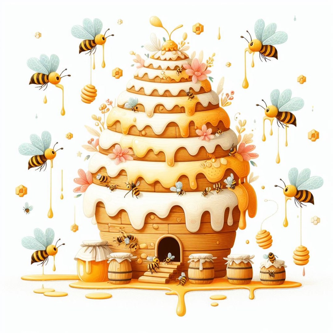 Darling Beehive, Bees Included, Twinkie Moon - Etsy