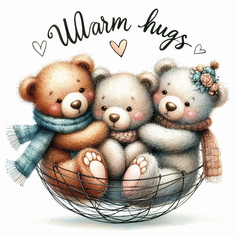 20 IMAGES, Hugging Teddy Bears, Twinkie Moon Creates, Everyone Needs ...