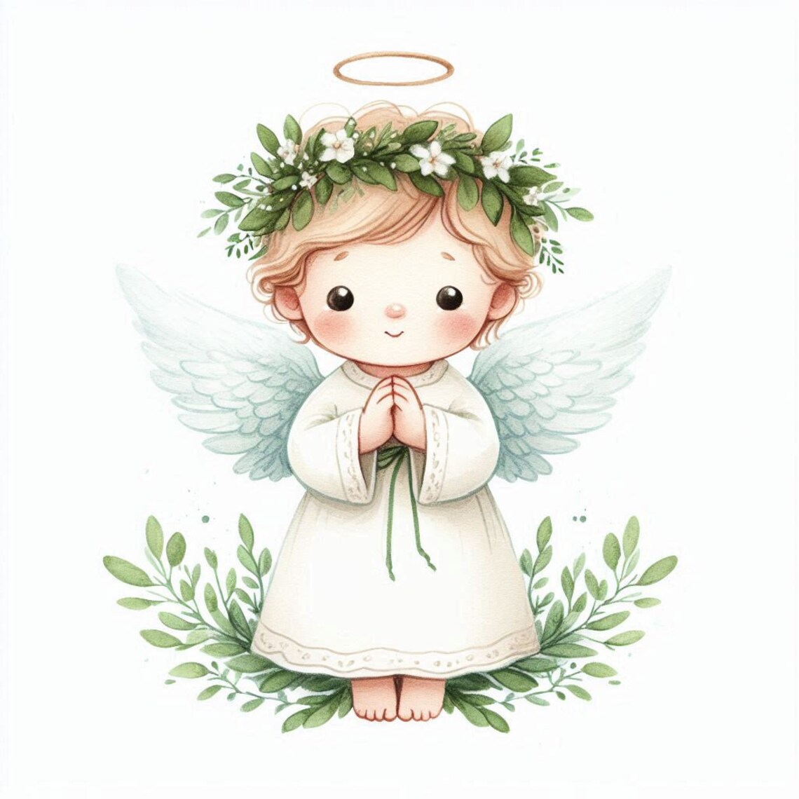 16 Precious Little Angels, Praying, Stickers, Decor, Shirts. - Etsy