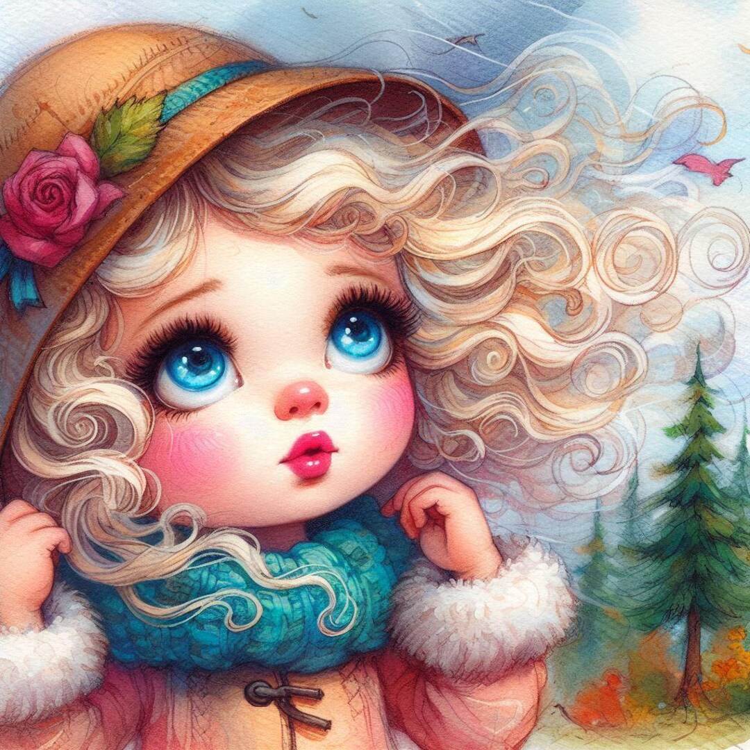 24 Darling Images of Little Girls in the Fall Winds, Raking Leaves ...