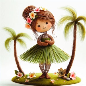 20 Images, Hula, Dancing, Hawaiian Girls, Hawaii, Grass Skirts - Etsy