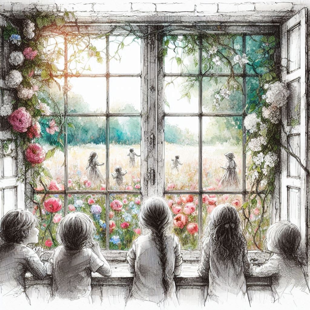 16 Beautiful Window Scene, Cards, Twinkie Moon, Crafts, Digital ...
