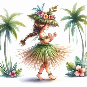 20 Images, Hula, Dancing, Hawaiian Girls, Hawaii, Grass Skirts - Etsy
