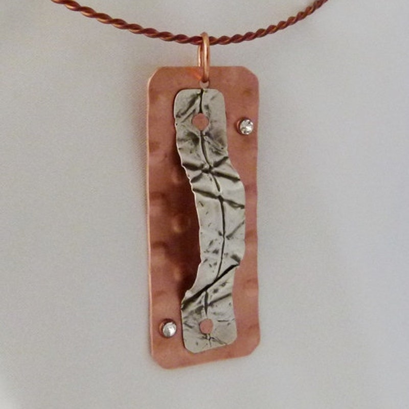 Fold Formed Pendant - Etsy
