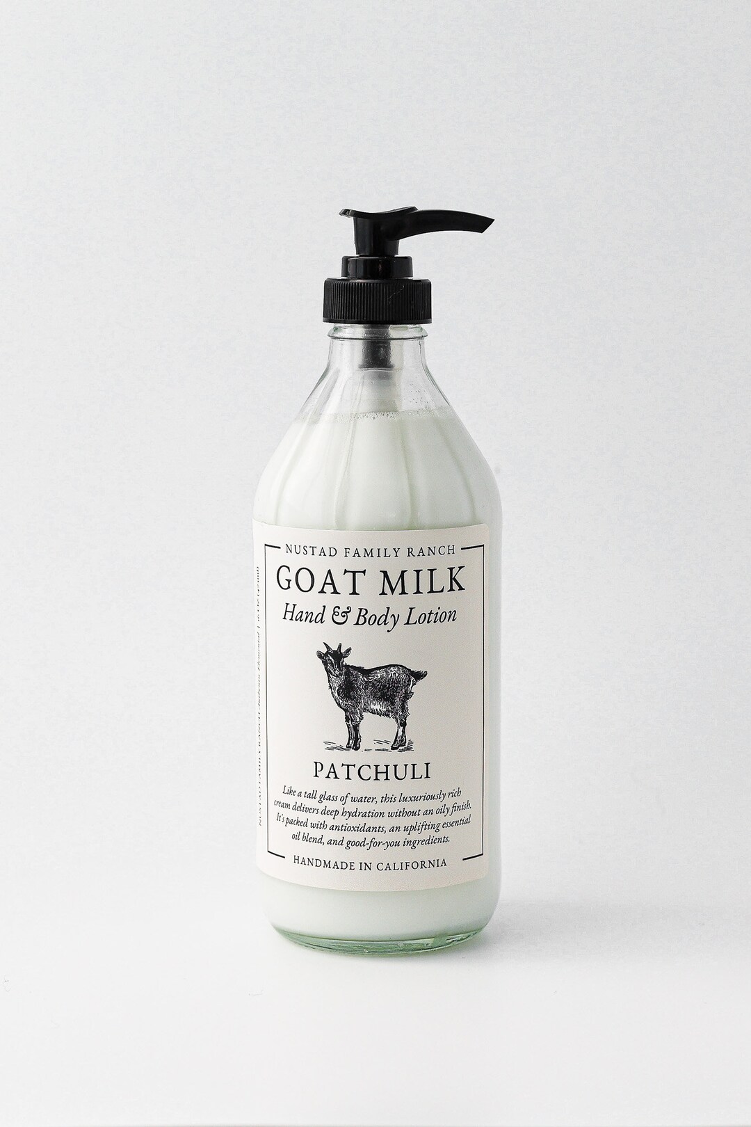 Patchuli Goat Lotion, Goat Milk Lotion for Body Moisturizer, Hand ...