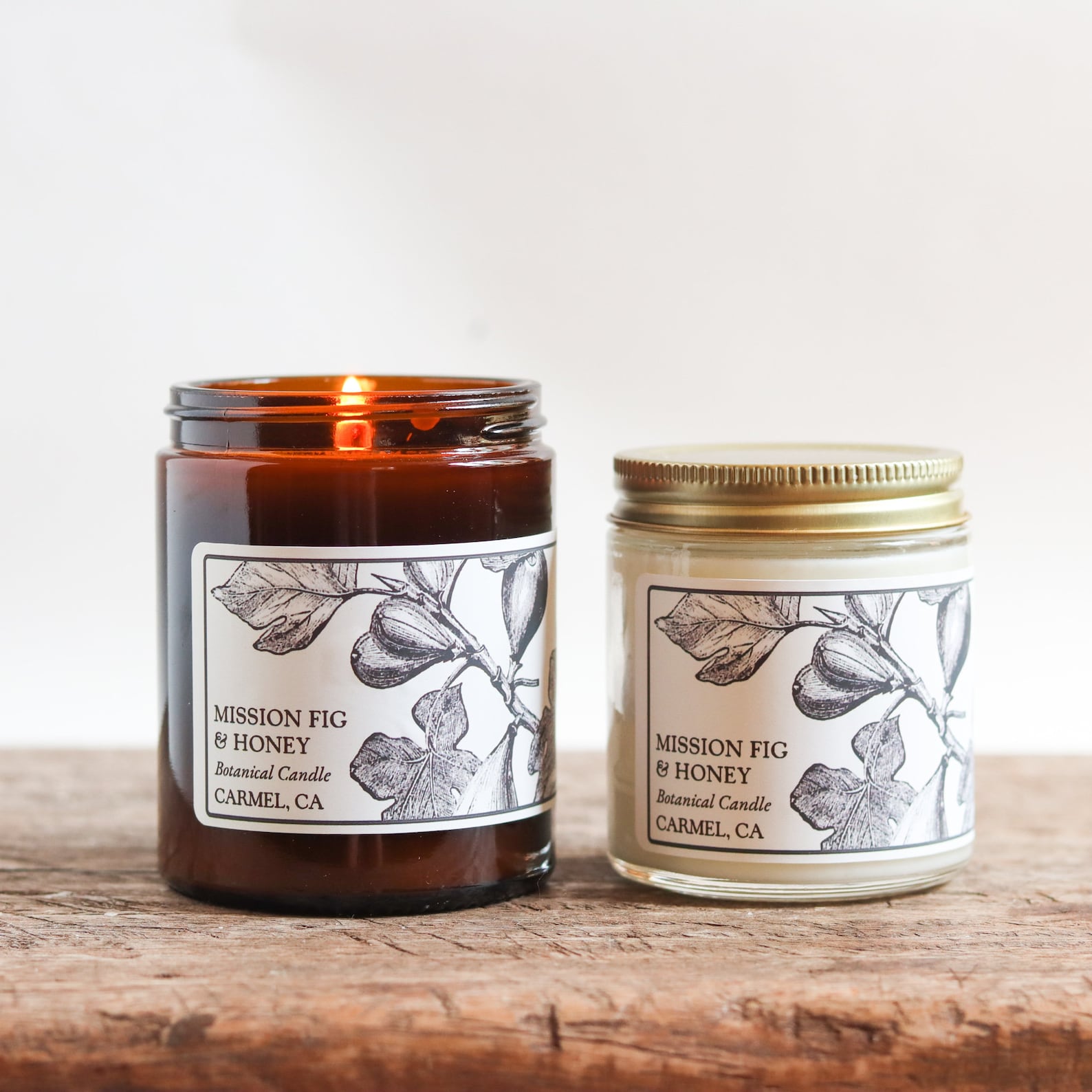 Botanical Aromatherapy Candle, Essential Oil Candle, Organic Non-toxic ...