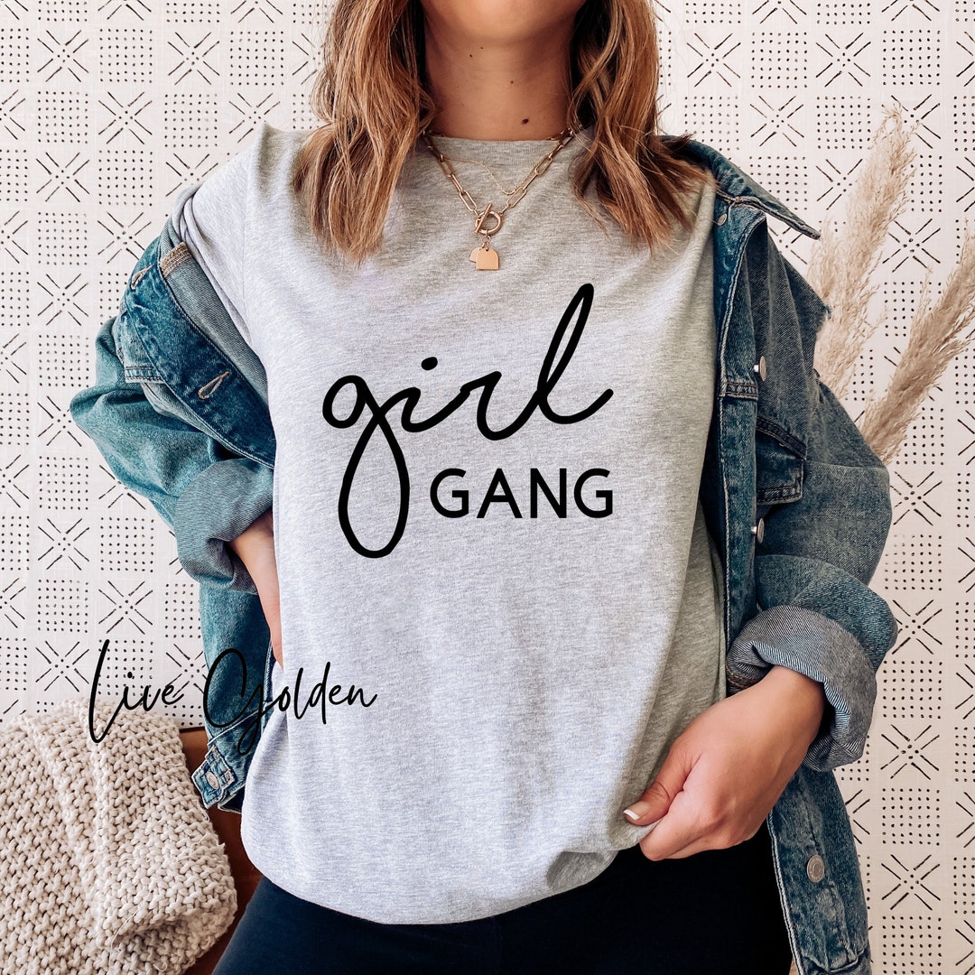 Girl Gang Tee, Tee-shirt familial assorti, Mama Life Tee, Retro Tee ...