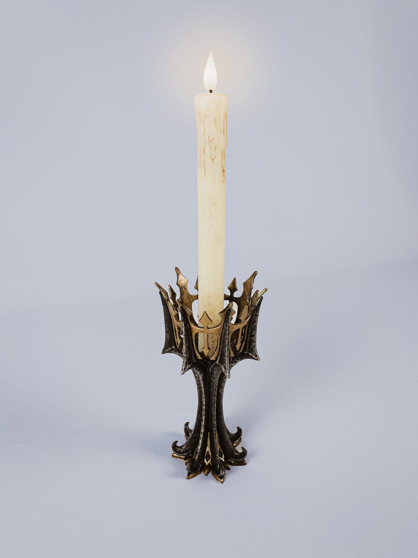 Shadow Forged - Candlestick - 3D Print Design - Etsy