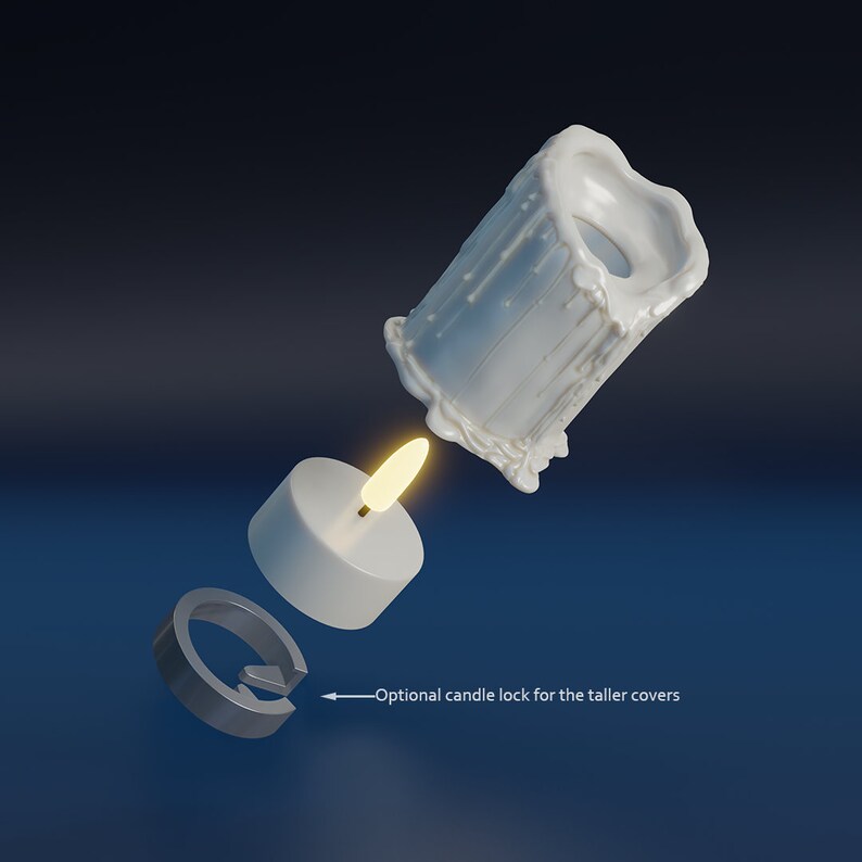 Fantasy LED Tea Light Covers - 3D Print Design - Etsy