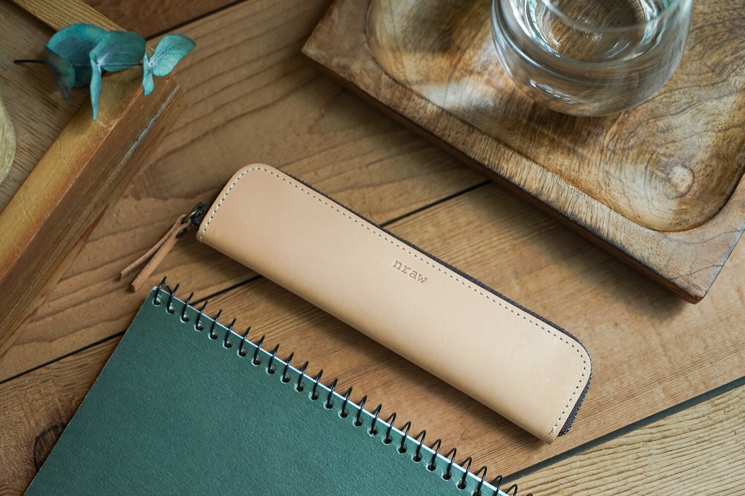 Leather Pen Pouch Tiny Pen Pouch Mini Pen Pouch Pen Case - Etsy