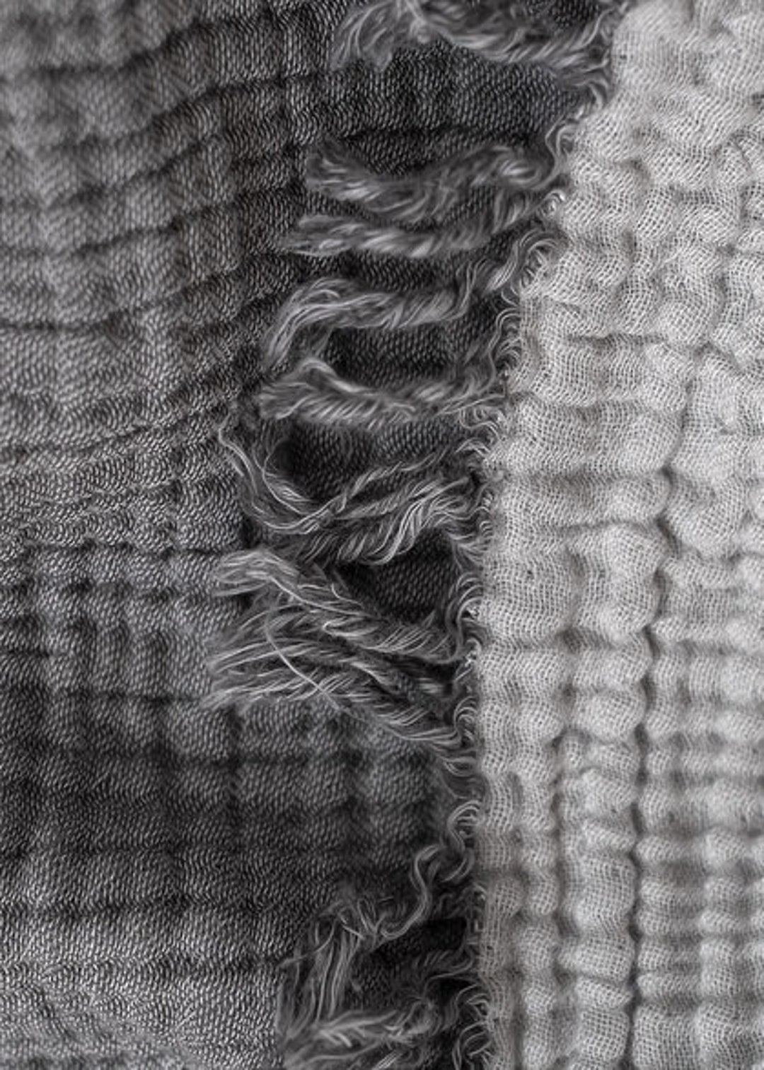 Muslin Sofa Blanket, Muslin Blanket, Muslin Bedspread Two-tone, Muslin ...