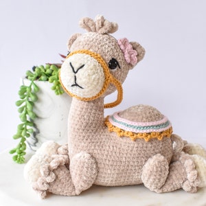 CROCHET PATTERN - Cuddles the Camel - Etsy