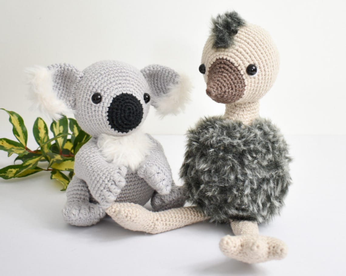 CROCHET PATTERN Eli the Baby Emu - Etsy