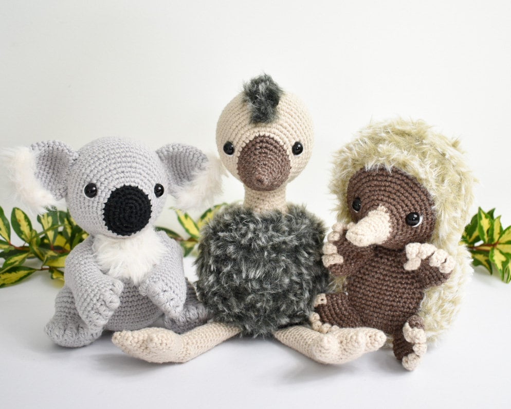 PATTERN BUNDLE Australian Baby Animals - Etsy Australia