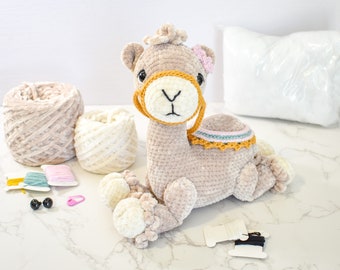 CROCHET PATTERN Cuddles the Camel - Etsy