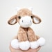 Colbie the Cow Amigurumi Crochet Pattern | Plush Cow PDF Tutorial ...