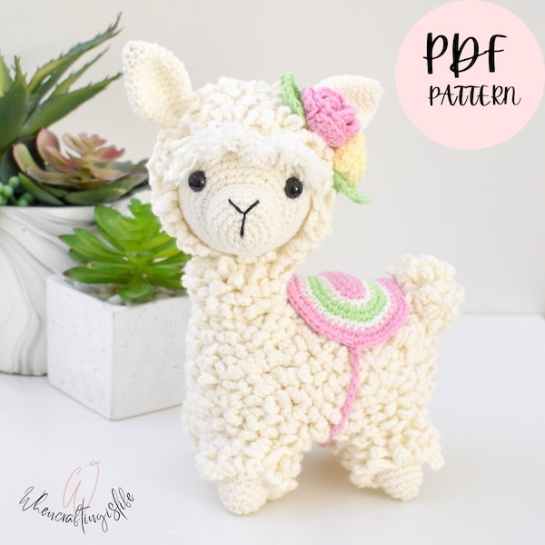 Crochet Alpaca - Etsy