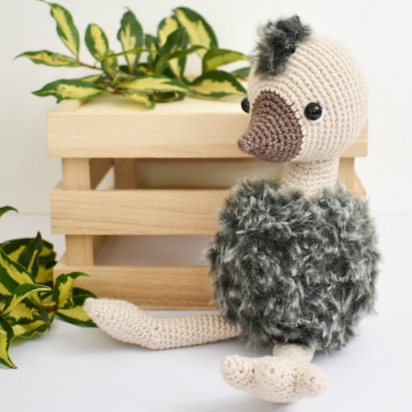 Crochet Emu Pattern - Etsy
