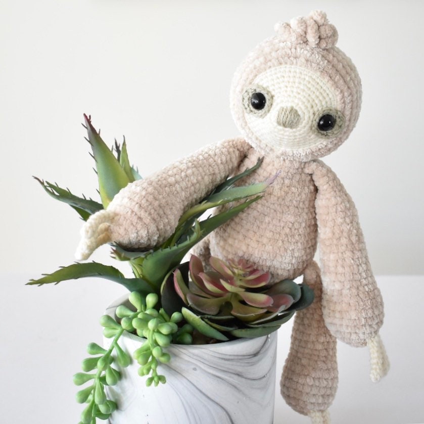 CROCHET PATTERN Sully the Sloth | Etsy