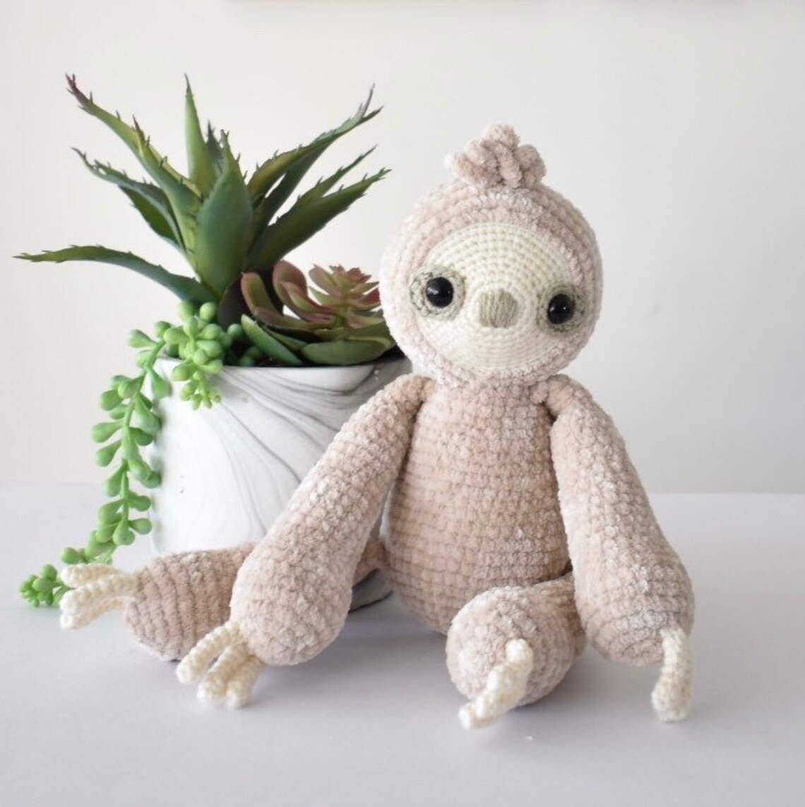 CROCHET PATTERN Sully the Sloth - Etsy