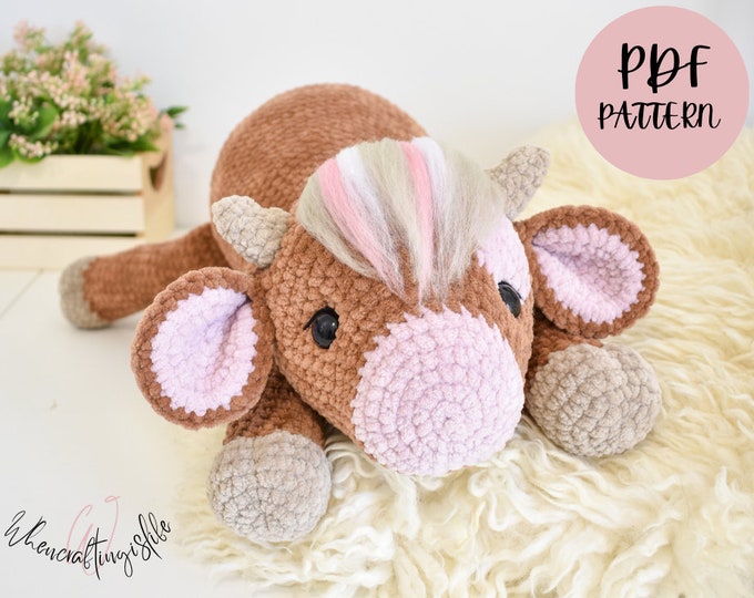CROCHET KIT Colbie the Cow - Etsy