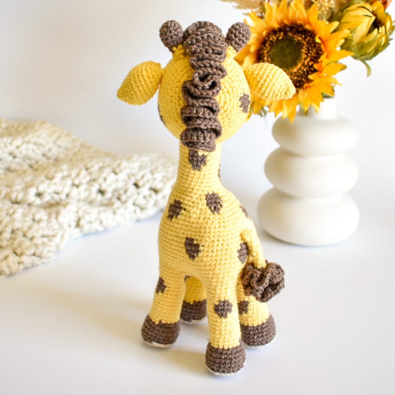 CROCHET PATTERN Gio the Giraffe - Etsy