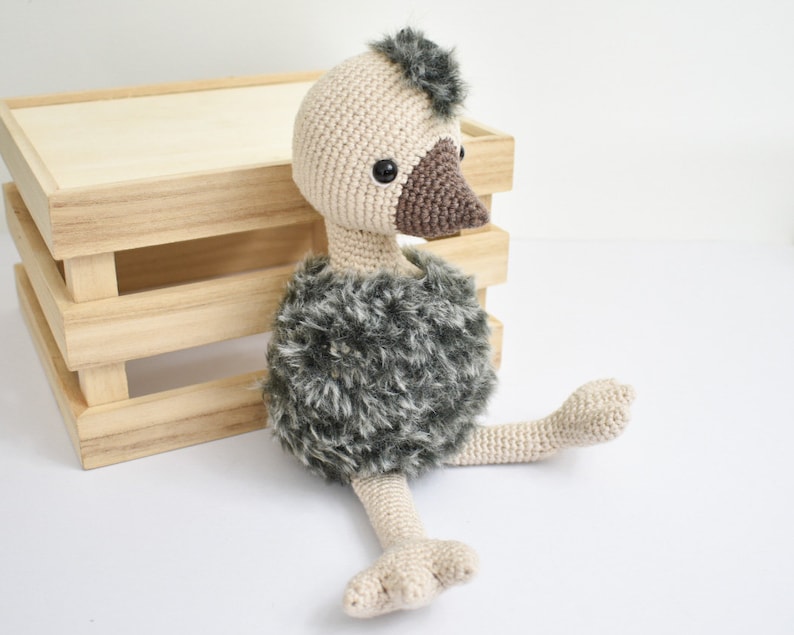 CROCHET PATTERN - Eli the Baby Emu - Etsy