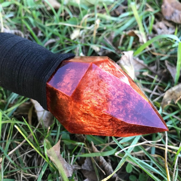 Gold Wizard Staff - Etsy