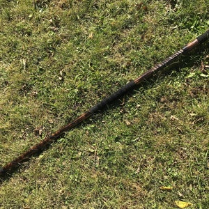 Blood Gem Staff Dragon Scale Wizard Staff Renaissance Faire Sorcerer ...