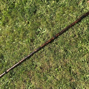 Orange Wizard Staff Magma Magic Renaissance Faire Mage Cosplay Fantasy ...