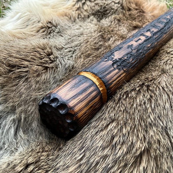 Hand Carved Wizard - Etsy