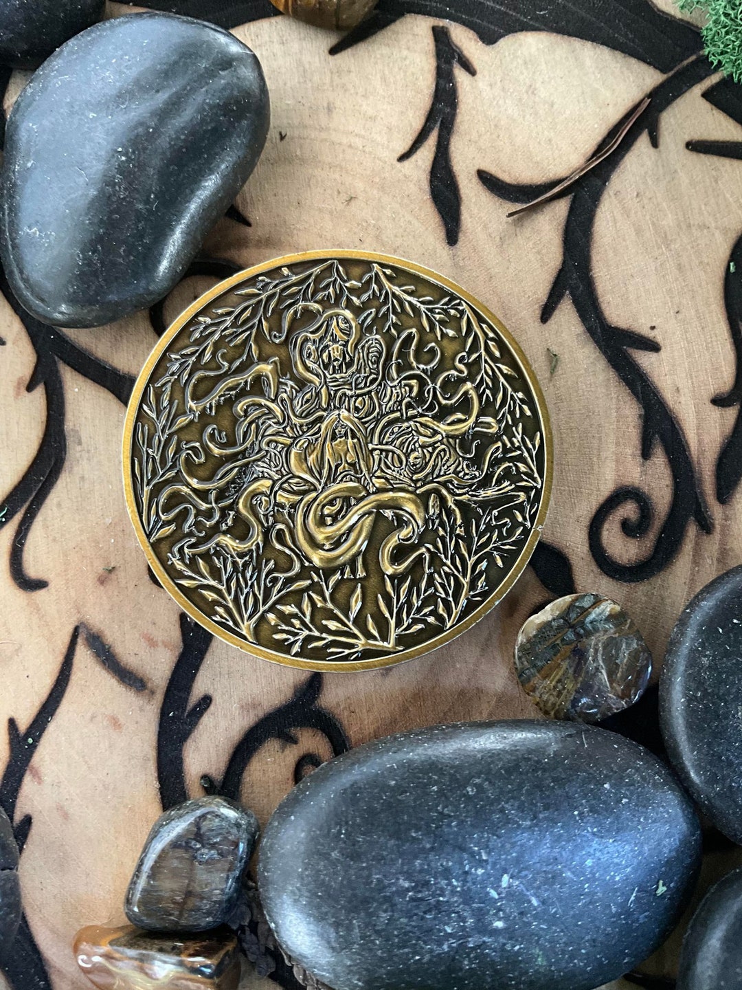 Eldritch Horror Coin All Mother Hplovecraft Challenge Coin Cosmic ...