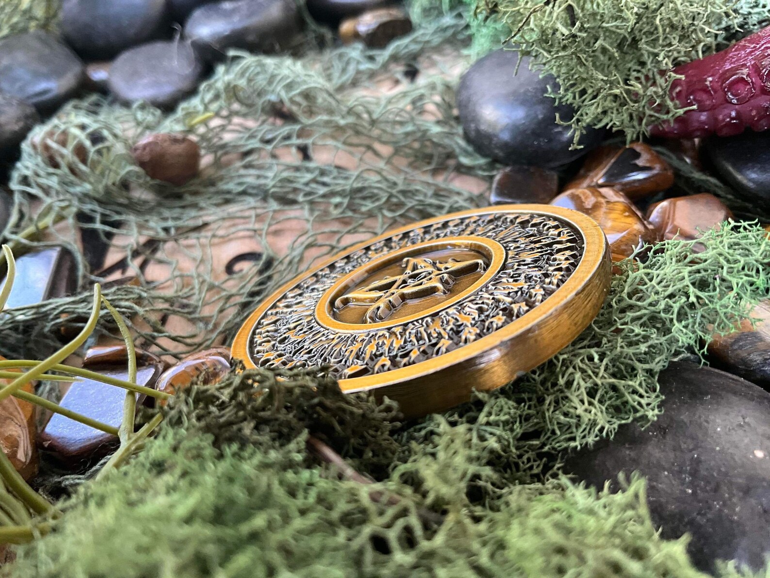 Cthulhu Challenge Coin Eldritch Horror Decision Coin Collecting HP ...
