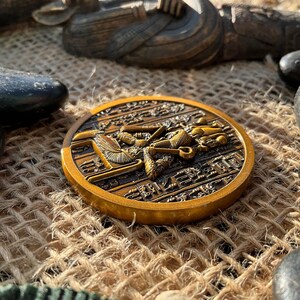Nyarlathotep Egyptian Coin HP Lovecraft Cthulhu Mythos EDC Coin Cosmic ...