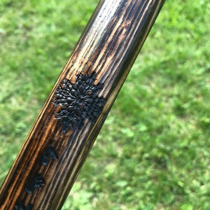 Snow Queen Staff Ice Magic Witch Staff Hand Made Renaissance Faire ...