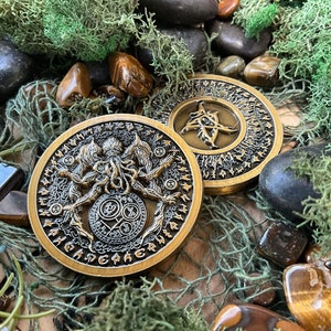 Cthulhu Challenge Coin Eldritch Horror Decision Coin Collecting HP ...