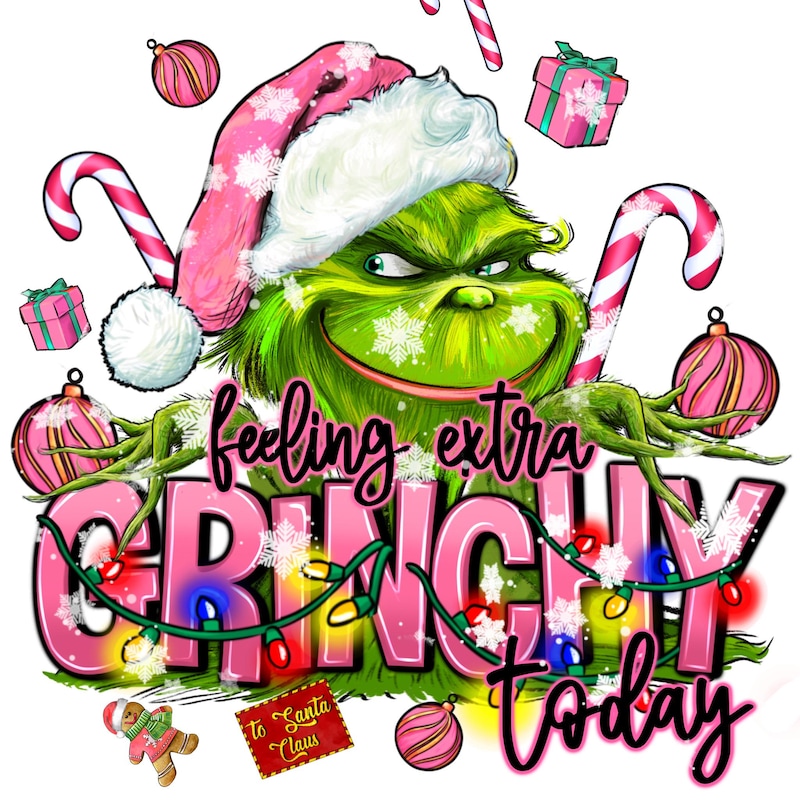 Grinch Sublimation - Etsy