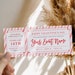 Present Coupon Any Event Occasion, Editable Event Valentines Day Gift ...