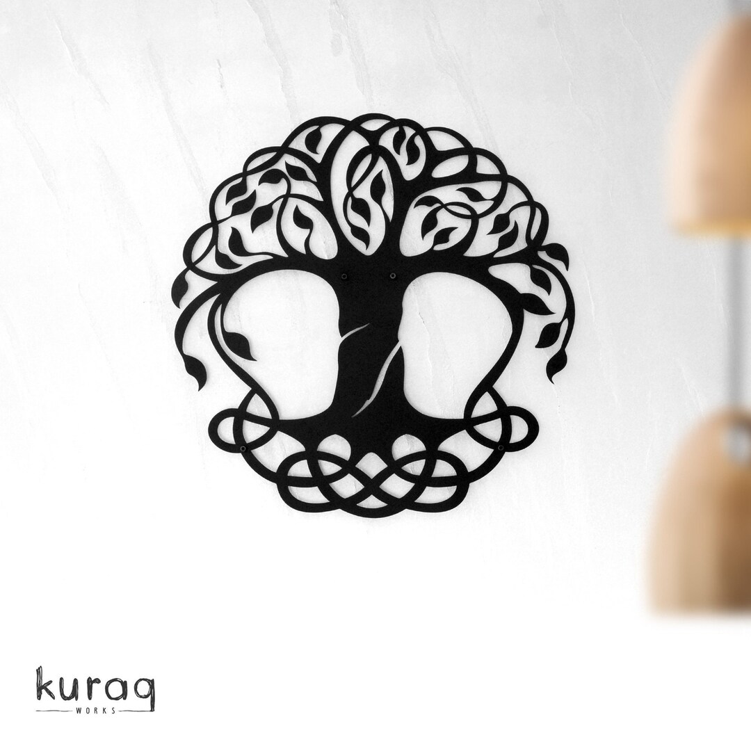 Tree of Life Metal Sign Wall Art Decor, Housewarming / Anniversary Wall ...