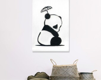 Panda String Art | Etsy