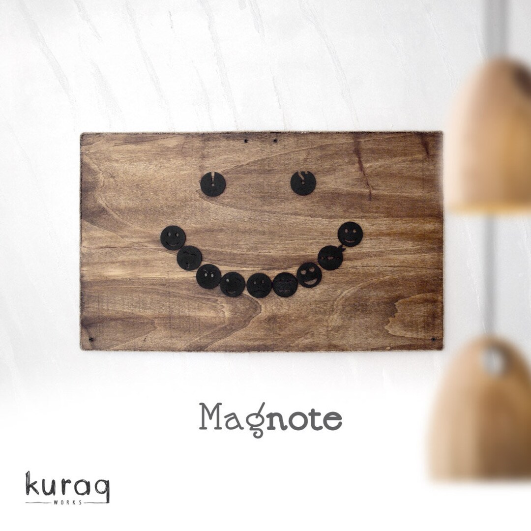 Wooden Notice Board With Magnets Vision Board for Office / Home Panel ...