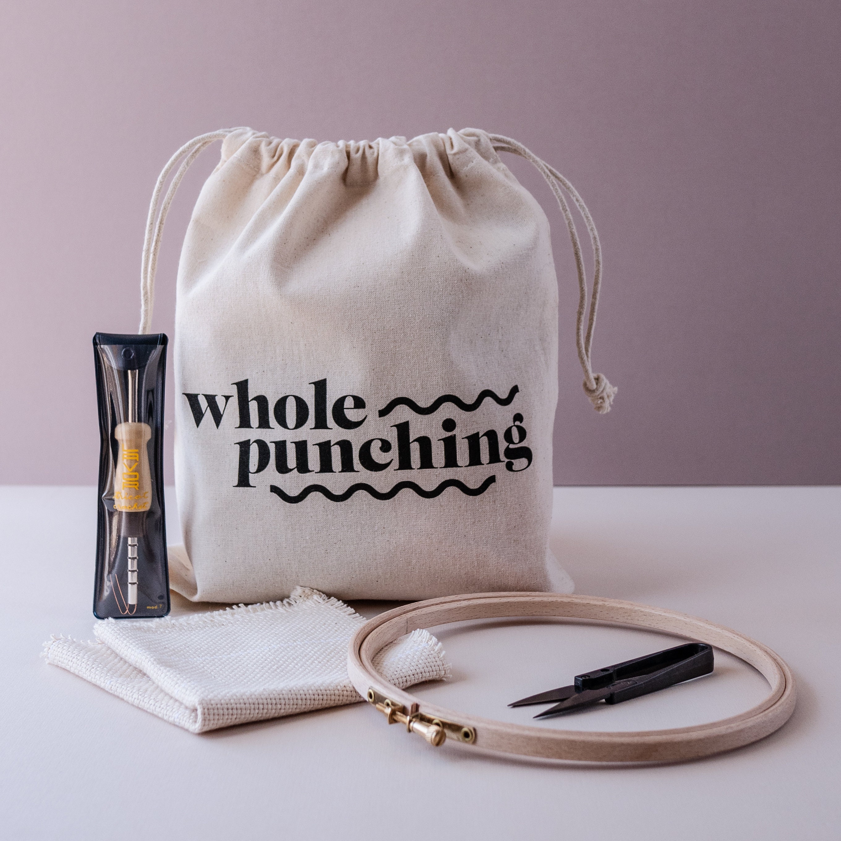 Beginner Punch Needle Kit 100% Chunky Wool Yarn - Etsy UK