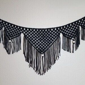 Large Macrame Banner, Made to Order Macrame Banner, Macrame Wall Banner ...