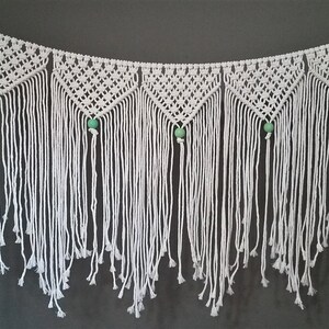 Macrame Banner Large Macrame Wall Hanging Boho Home Boho - Etsy
