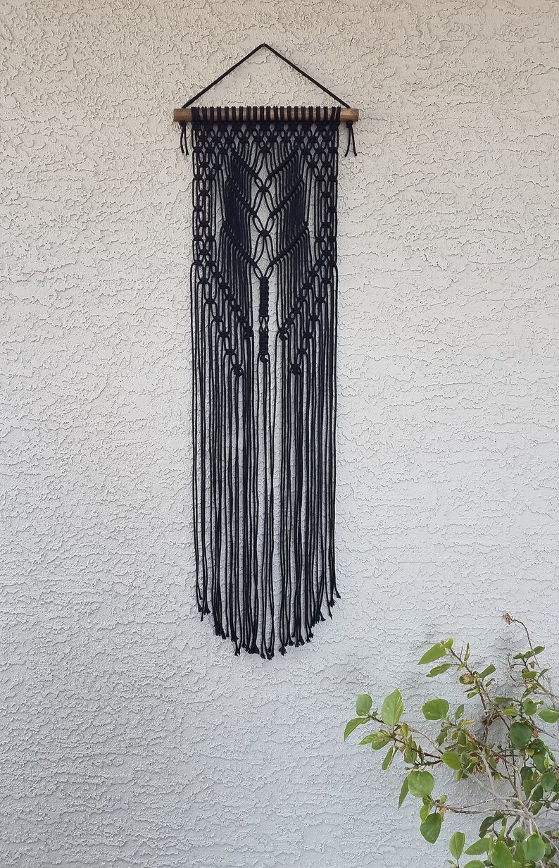 Made to Order Macrame Macrame Wall Decor Long Macrame Boho - Etsy